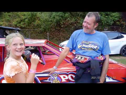 Interview with Johnny Raines at Laurens County Speedway 2021 - YouTube