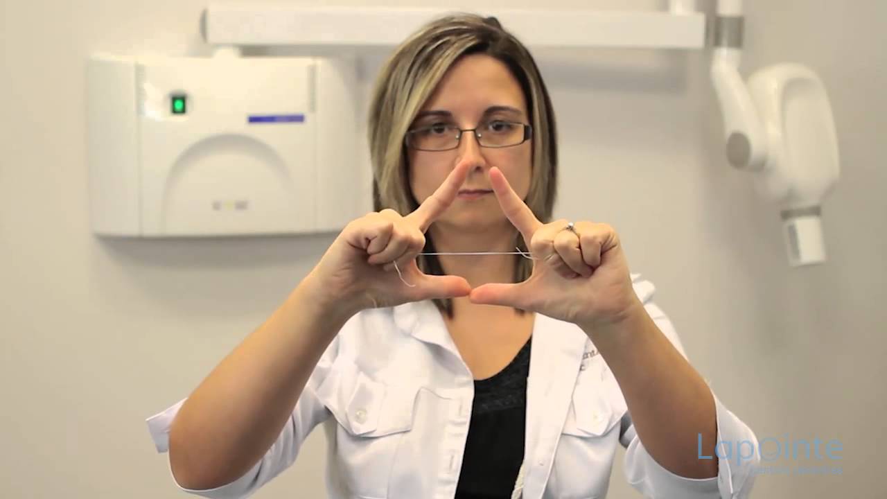 Soie dentaire - Centres dentaires Lapointe - YouTube