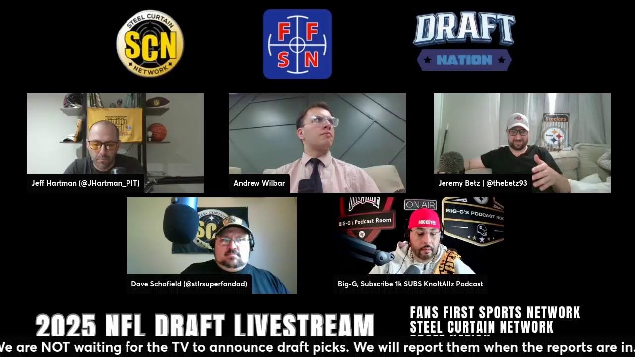 FFSN/SCN/DN 2025 NFL Draft Day 3 Livestream - YouTube