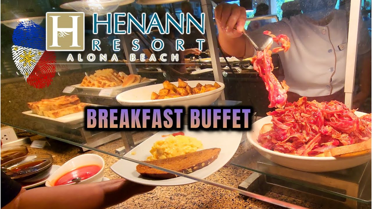 Breakfast Buffet At Coral Cafe | Hennan Resort, Panglao Bohol - YouTube