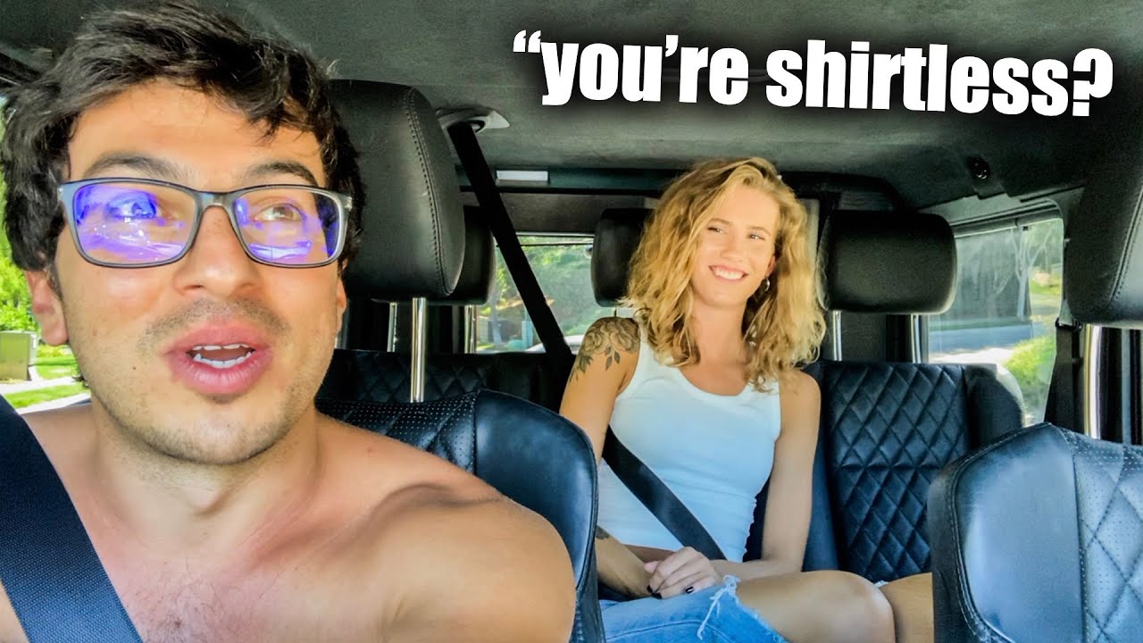 (FULL VIDEO) Shirtless Uber Driver Lands A Date With Passenger! - YouTube