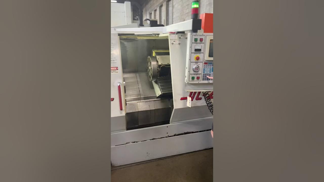 Haas HL-2 CNC Turning Center - YouTube