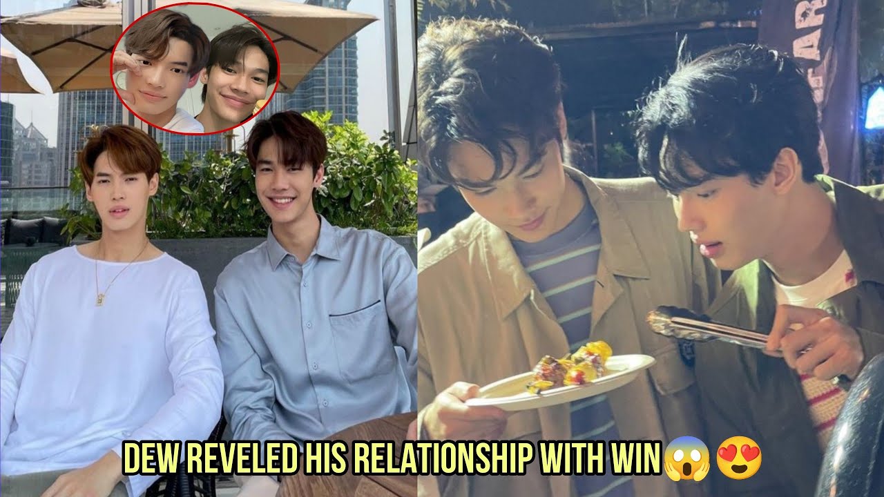 DewWin: Dew Jirawat and Win Metawin Spotted Together Dating in Public ...