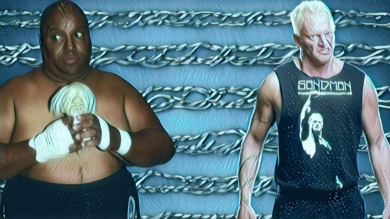 Fire Pro Wrestling World: Abdullah The Butcher vs. The Sandman (Barbed ...