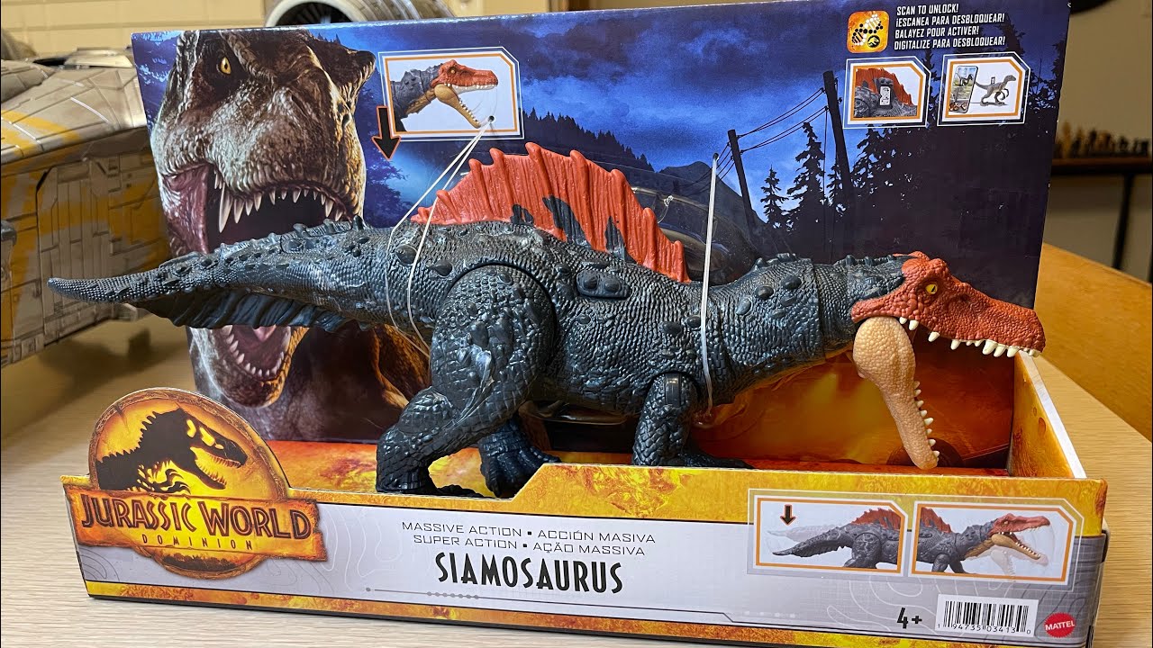 Jurassic World 🌎 Dominion Massive Action Siamosaurus Quick Review🎥 ...