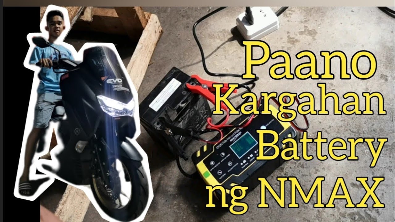 Paano mag Charge ng Battery ng Nmax - YouTube