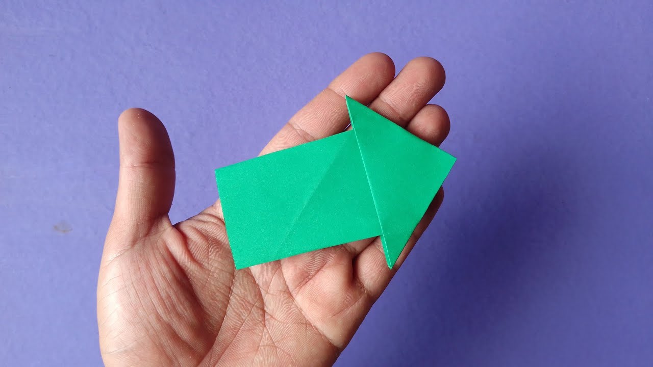 Origami - Flecha de Papel - YouTube