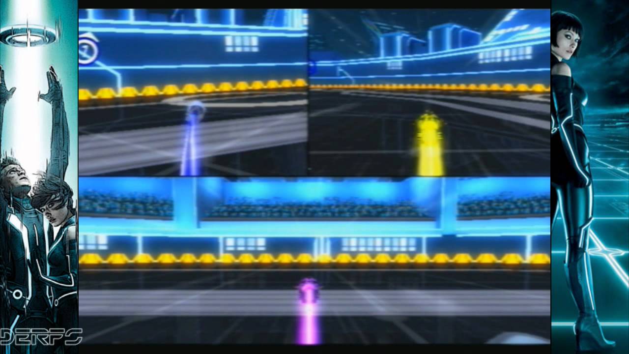 DERFS VS: Tron Evolution: Battle Grid - Lightcycle Arena - YouTube