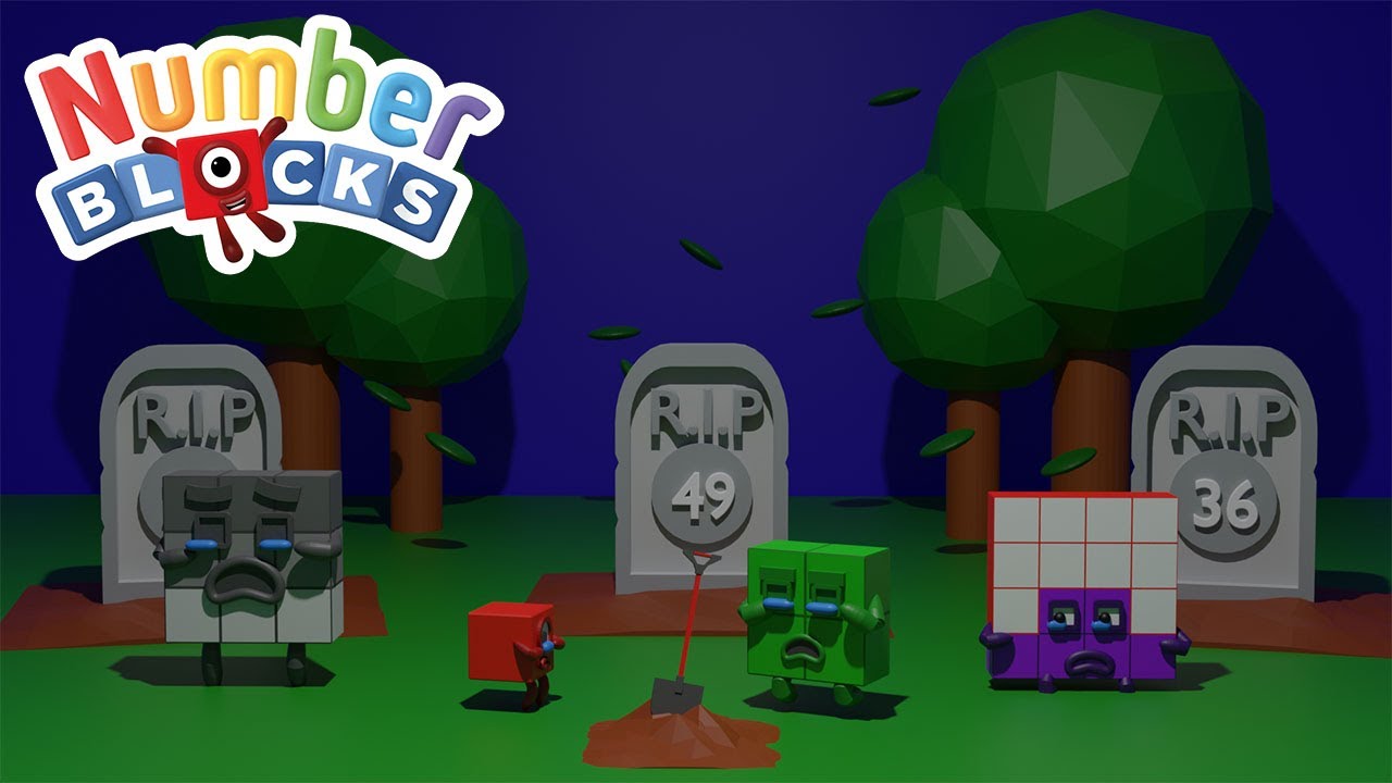 [3D ANIMATIONS] RIP Numberblocks Sqare 25,36,49 is dead - YouTube