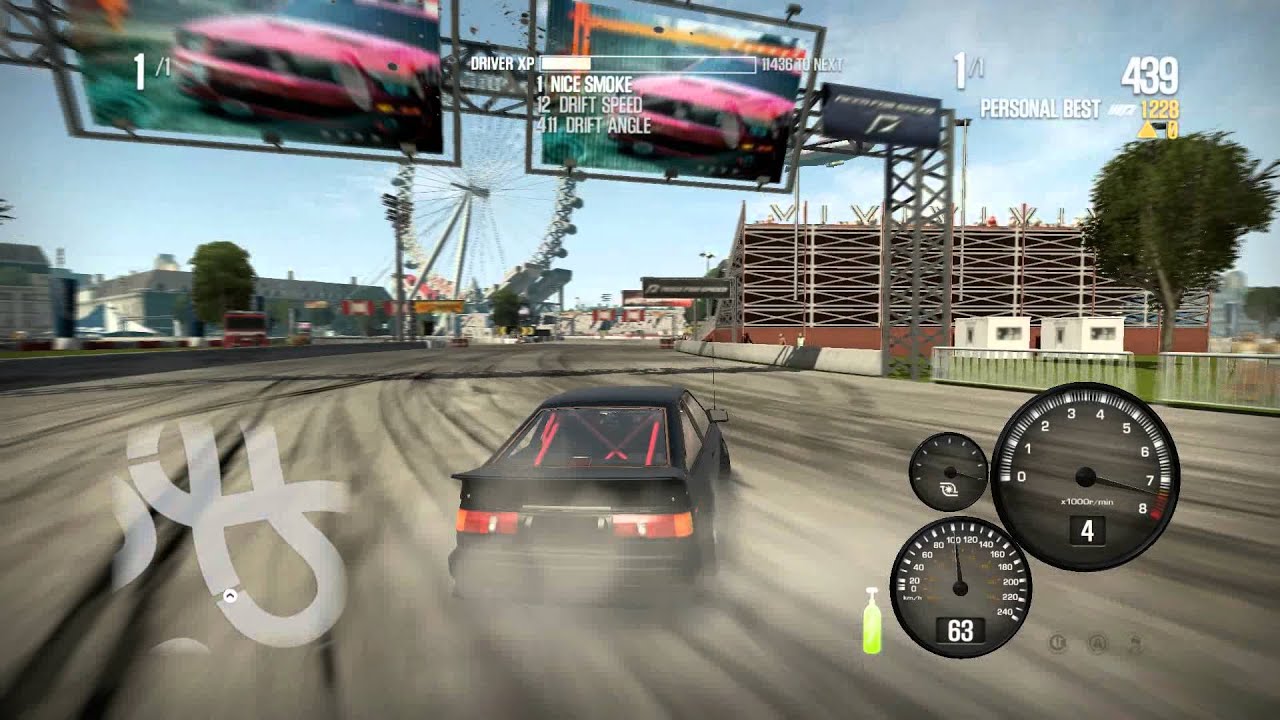 NFS Shift 2 Quick Drift Lap! - YouTube