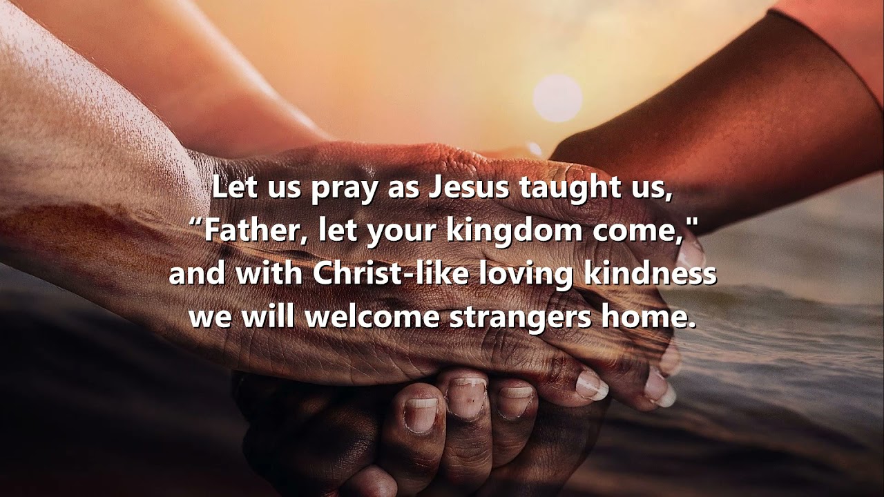 We are called to welcome strangers - YouTube