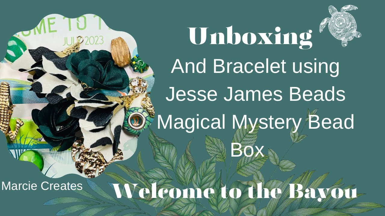 Unboxing JesseJames Beads Magical Mystery Bead Box and Project! - YouTube
