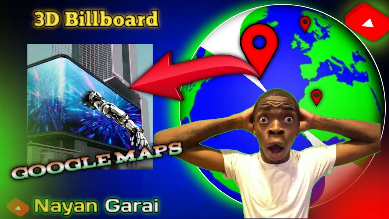 indian 3d billboard is real 😲 found 3d billboard on Google Earth and ...