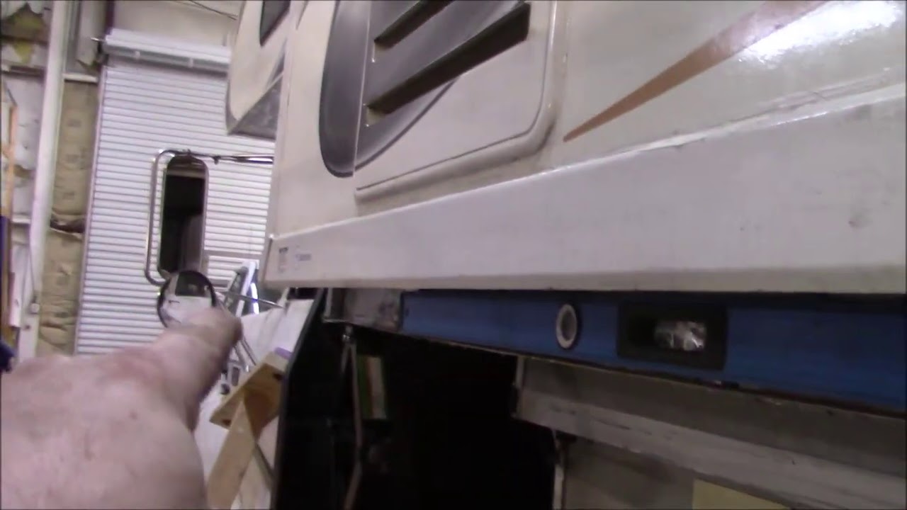 Lance Truck Camper Delamintion Repair - YouTube