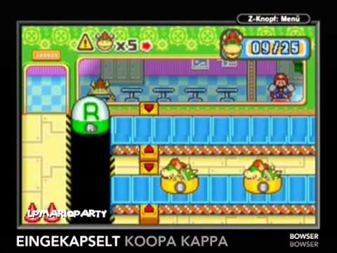 Mario Party Advance Minigame: Eingekapselt (Koopa Kappa) - YouTube