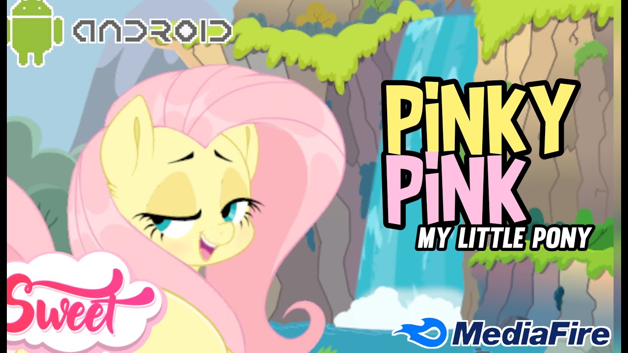 Pinky Pink FlutterShy Gameplay Game My little Pony Simulation Dressup ...