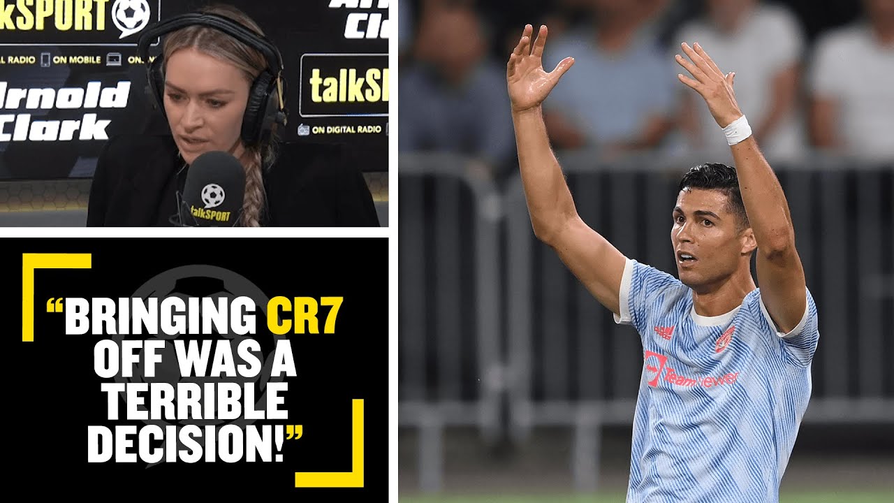 "BRINGING CR7 OFF WAS A TERRIBLE DECISION!"😡 Neil Custis says Solskjær ...