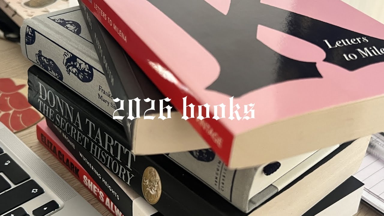 books i want to read in 2026 🪽 - YouTube