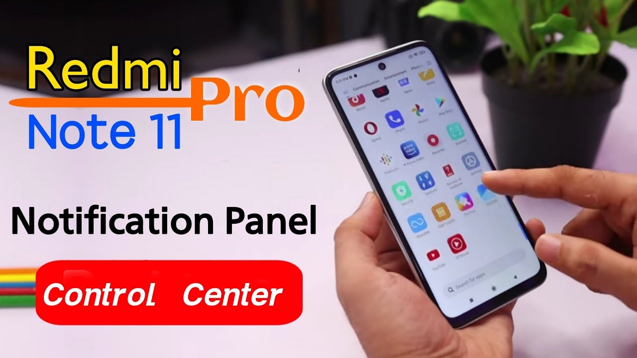 How to Change Redmi Note 11 Pro Control Center | Redmi Note 11 Pro 5g ...