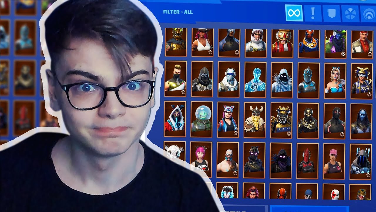 COLECTIA MEA DE SKIN-URI IN FORTNITE - YouTube