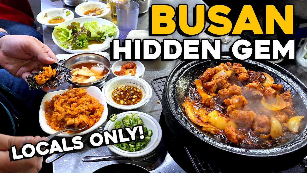 RARE Busan Food You Won’t Find in Any Guide! Local Hidden Korean BBQ in ...