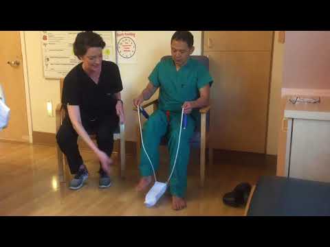 How To Put On Compression Stockings After Knee or Hip Replacement Surgery