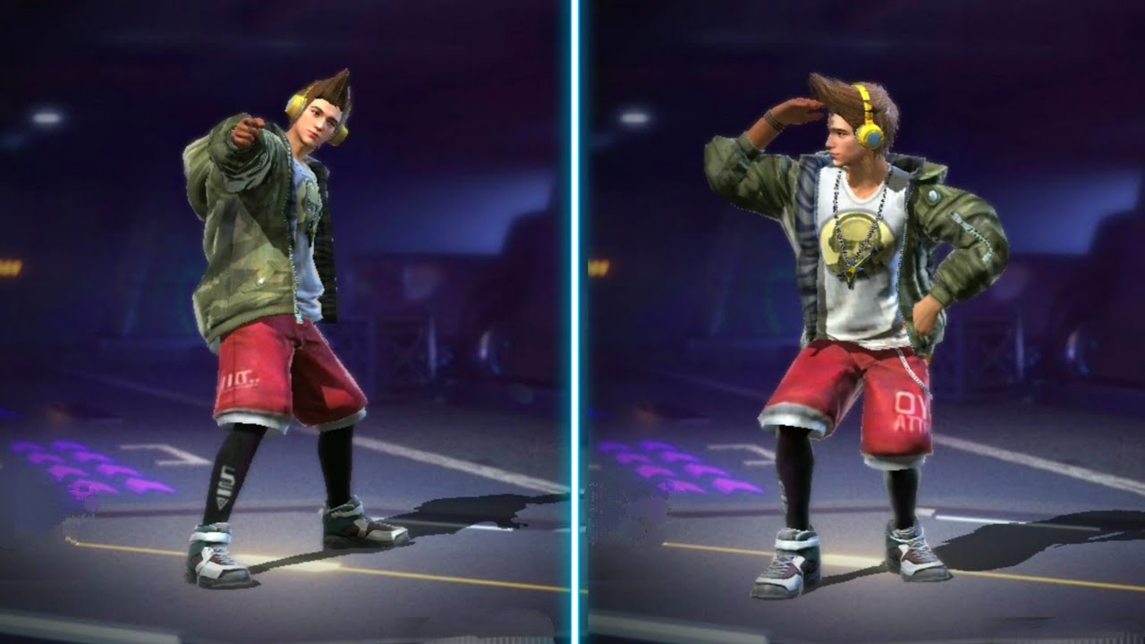 Beautiful Love In Game Concert New Emotes - Garena Free Fire - YouTube