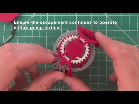 3D Printed Mini Triaxial-Tourbillon Assembly - YouTube