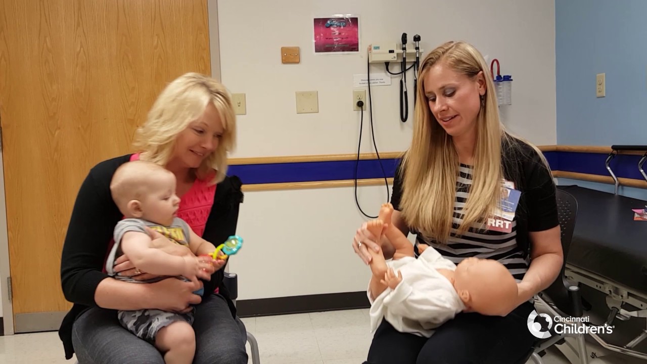 Airway Clearance Techniques: Infant CPT - YouTube