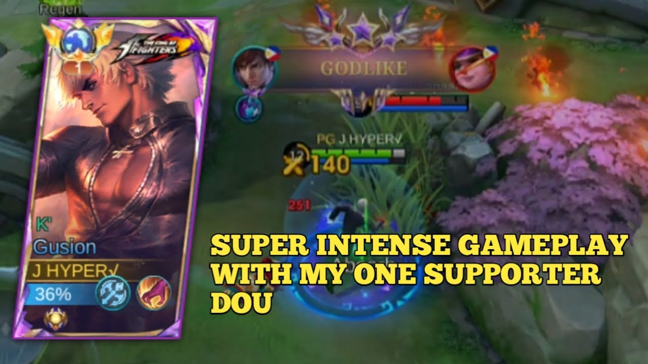 SUPER INTENSE GAMEPLAY WITH MY ONE SUPPORTERS DOU 🔥 - YouTube