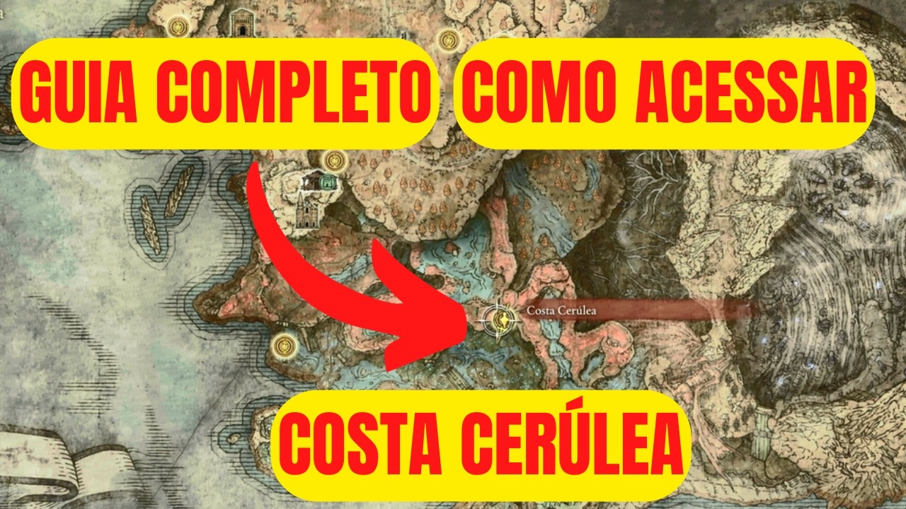 ELDEN RING DLC - GUIA COMO CHEGAR NA COSTA CERULEA - YouTube
