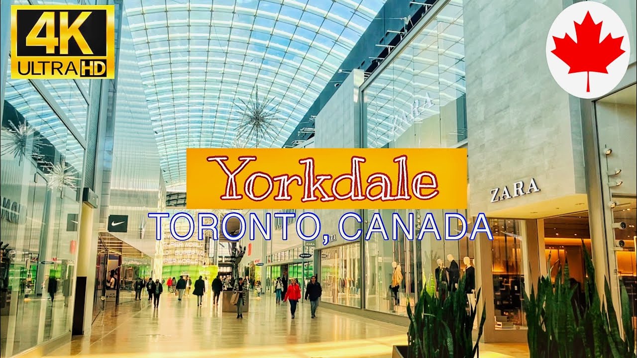 [4k] Luxurious Shopping Mall | Yorkdale Shopping Centre | Toronto ...