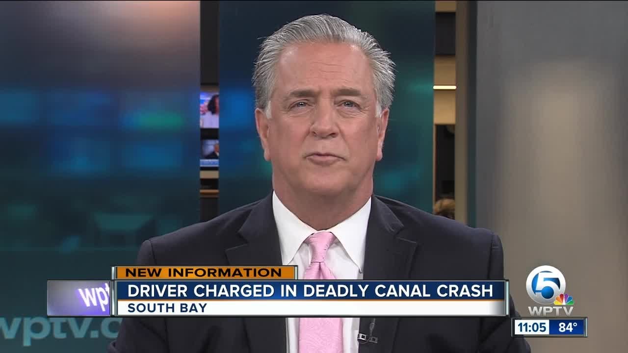 Driver charged with DUI after fatal crash into South Bay canal - YouTube
