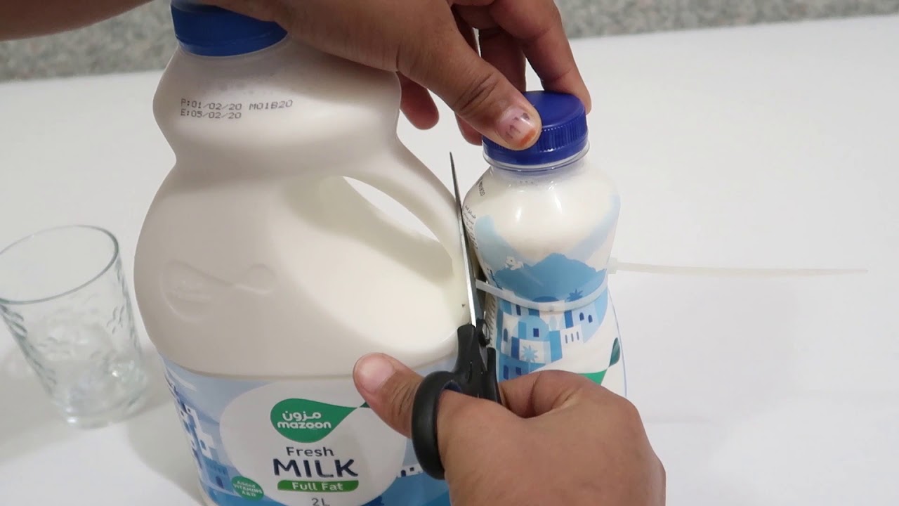 Fresh Cow Milk | Mazoon Milk - YouTube