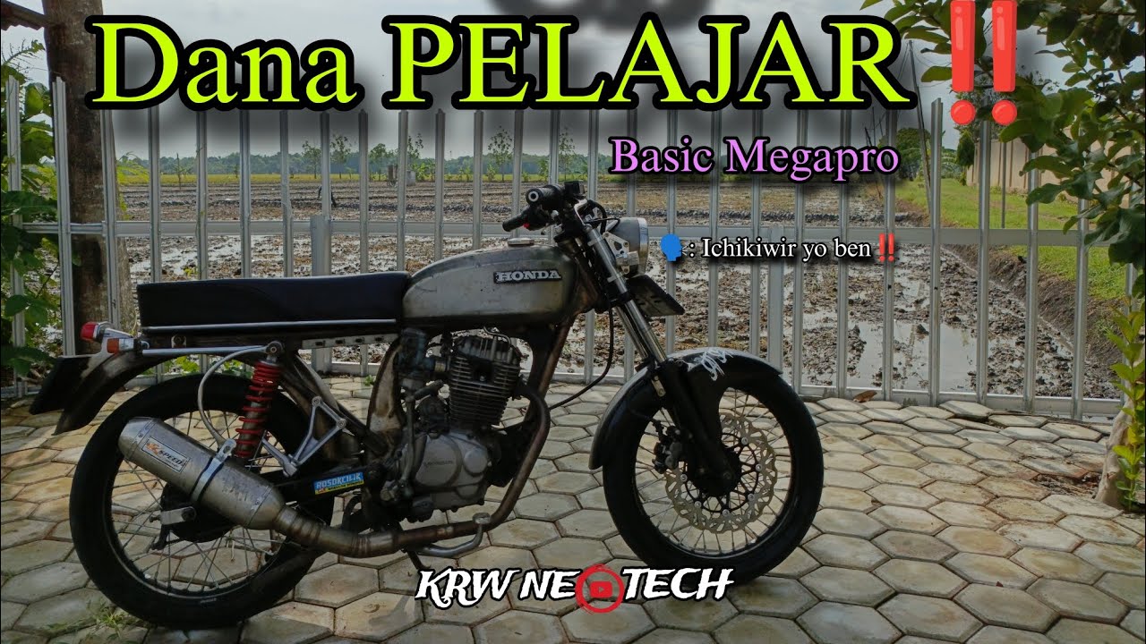 CB Dana Pelajar Basic Megapro‼️Simpel, Apik, Irit‼️Penting nyebe‼️ - YouTube