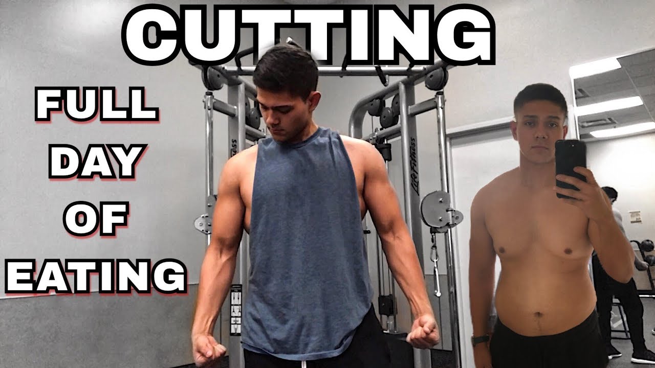 MY CUTTING DIET: Full day of eating/ Workout Montage - YouTube