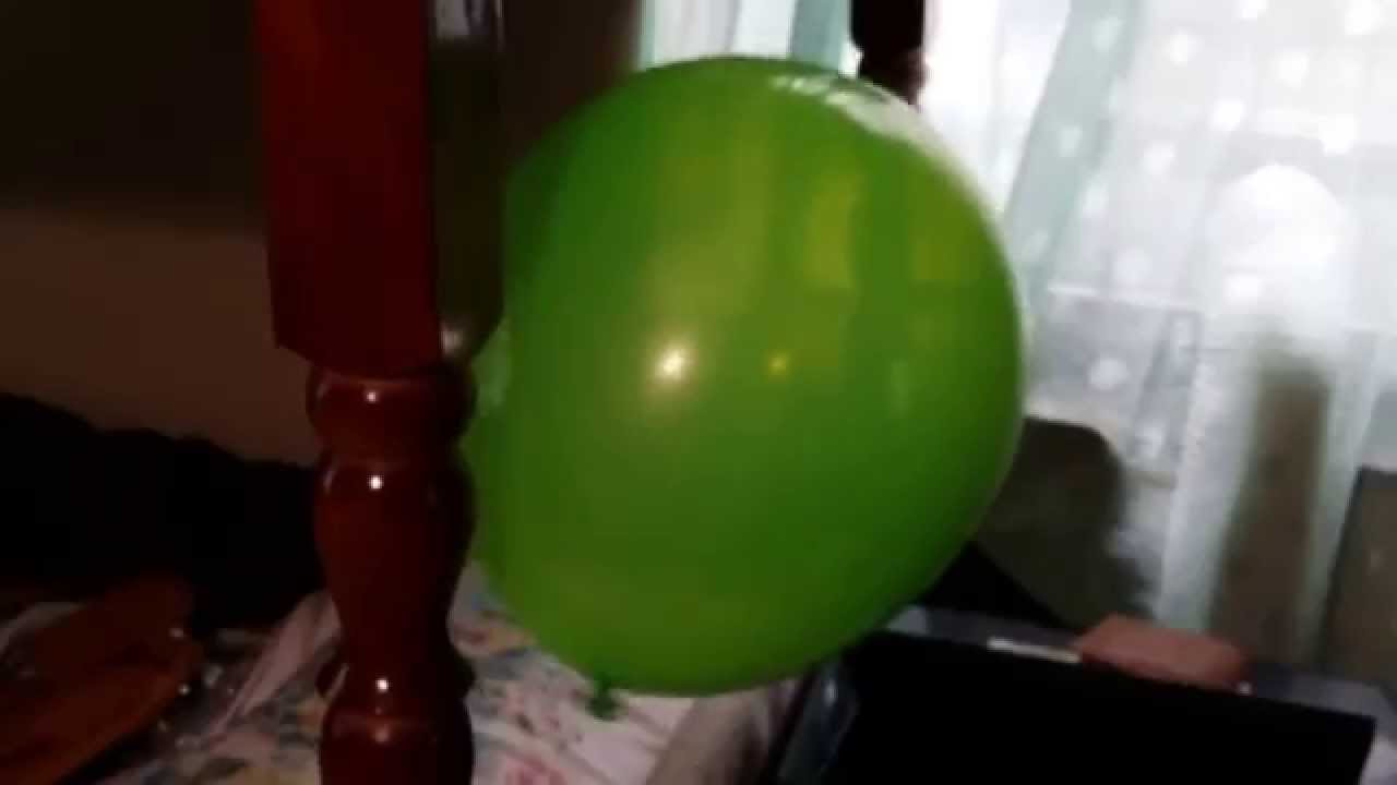 Balloon Floating on It's Own - YouTube