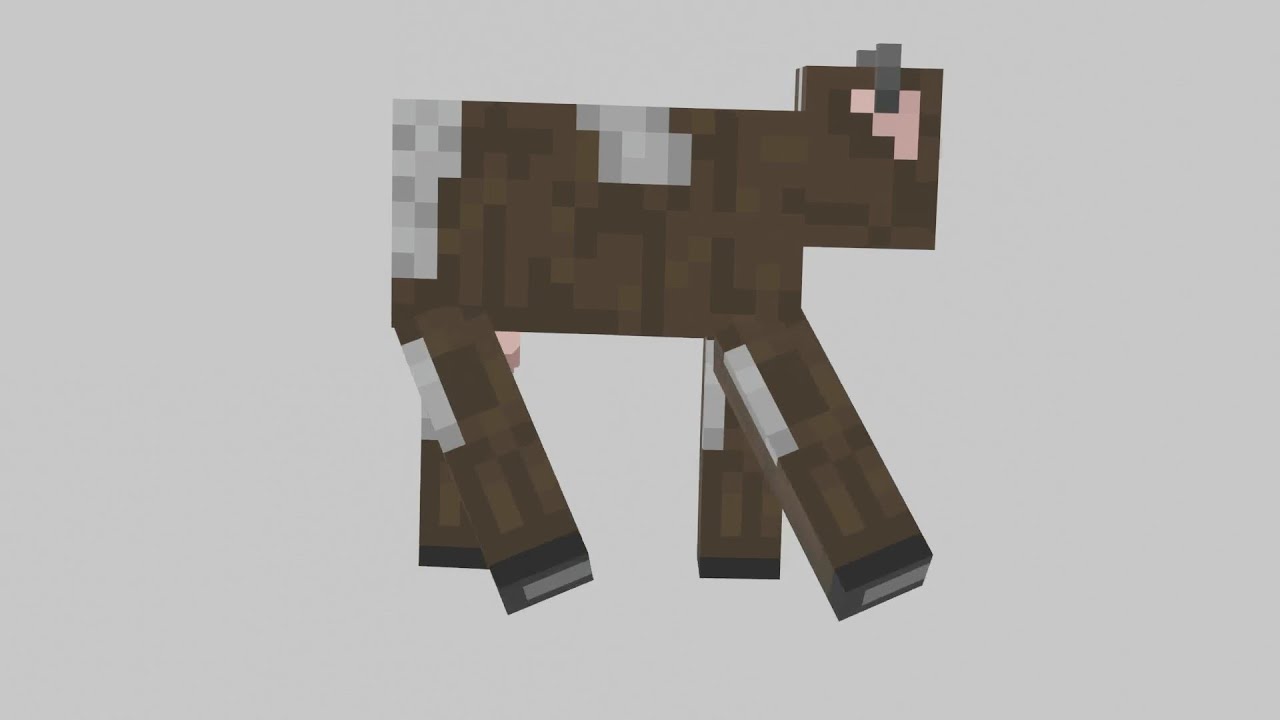 Dancing polish cow at 4 am but its Minecraft Cow - YouTube