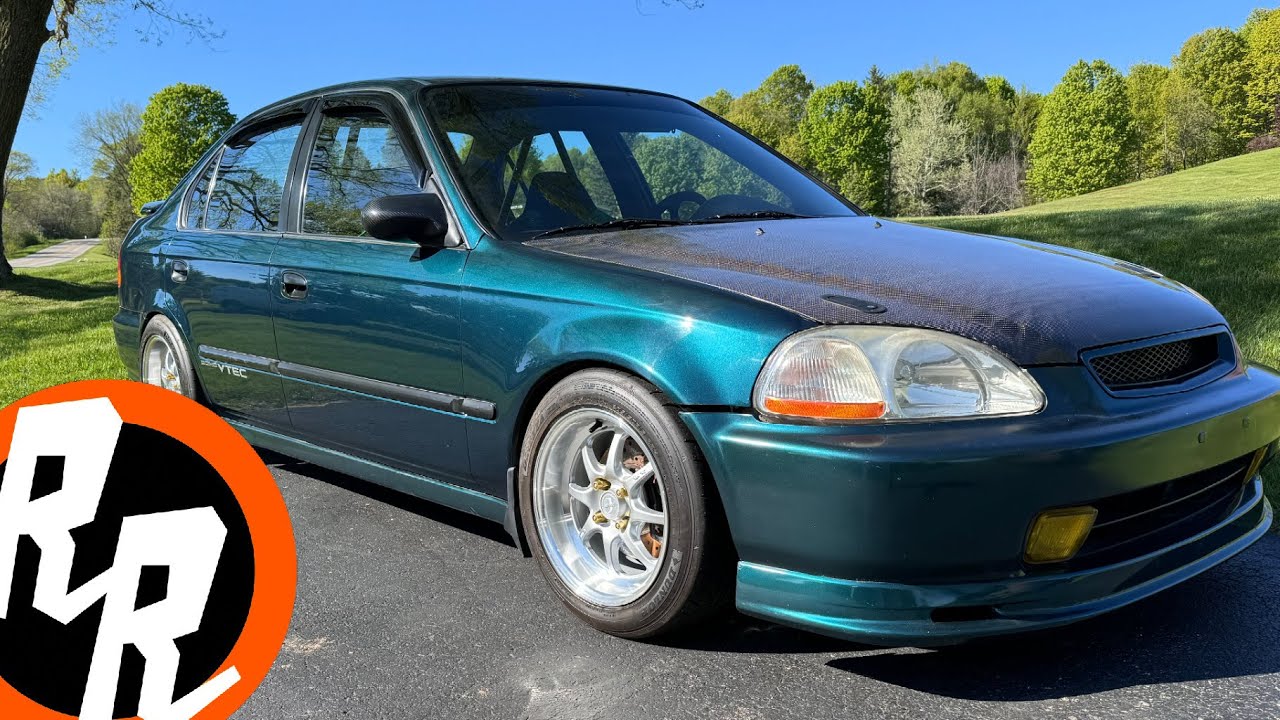 Is this Random enough? Project car EK Civic Sedan H22 swap - YouTube