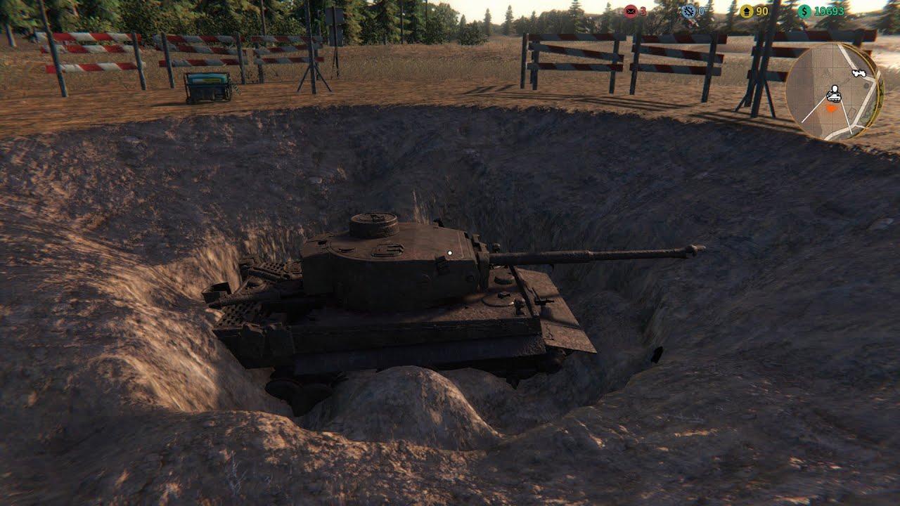 Tiger Grabung - Panzer Mechaniker Simulator - Leons Game World - YouTube