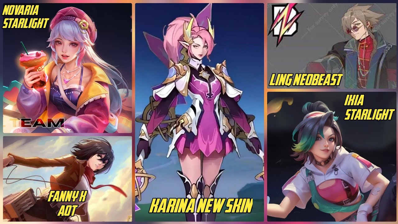 Novaria february starlight skin, Ixia march starlight, and more - YouTube
