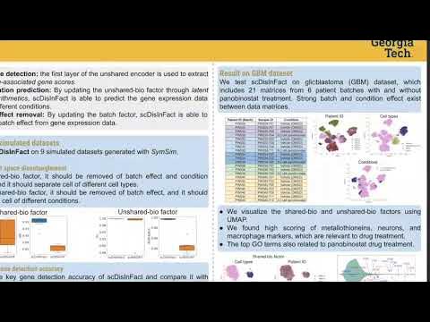 scDisInFact: disentangled learning for integration and... - Ziqi Zhang - RSG - RSGDREAM 2022 ...