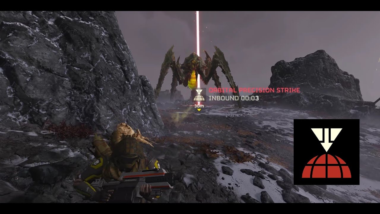 Exploring the World of 4K Gaming | Helldivers 2 | Orbital Precision Strike VS Bile Titans - YouTube