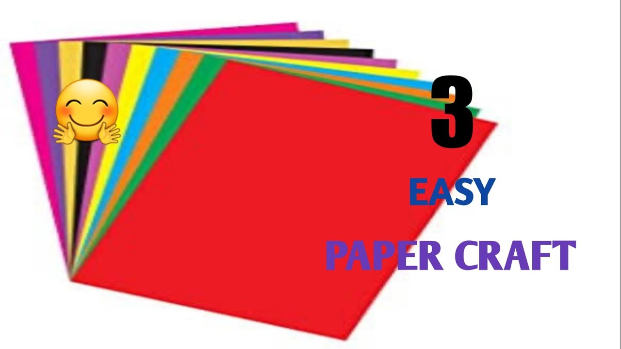3 Easy Paper Craft Idea DIY Paper Craft Easy Simple 3-easy-paper-craft-idea-diy-paper-craft-easy-simple