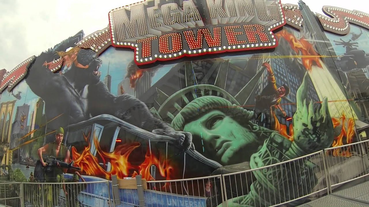 Funtime (Skyfall) Freefall Mega King Tower Zinnecker Recklinghausen ...