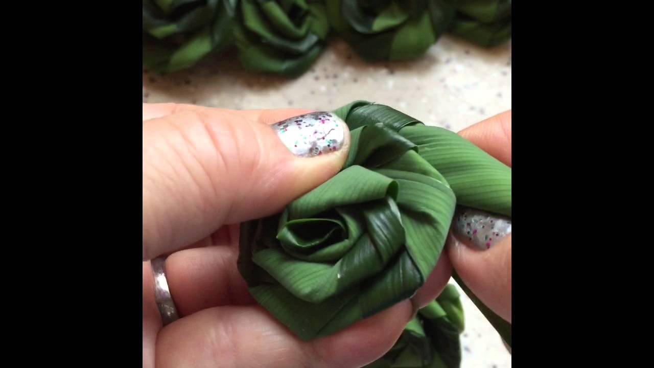 Make Pandan Roses - YouTube