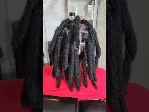 Wick Install😍 #wicks #locs #wicked #naturalhair #naturalhairstyles ...