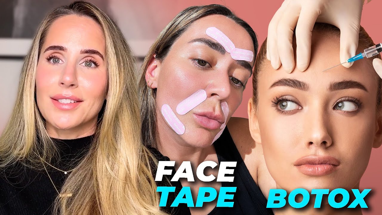 Botox vs Face Tape for Wrinkles (Which is Better?) - YouTube