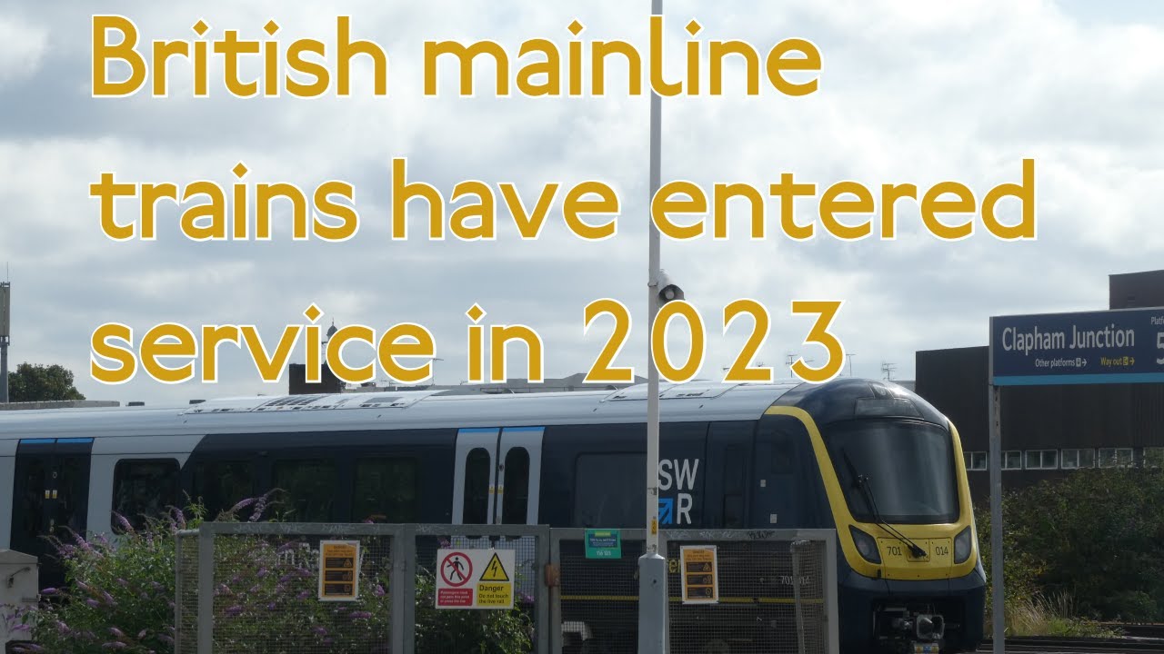 British Mainline trains have entered service in 2023 - YouTube