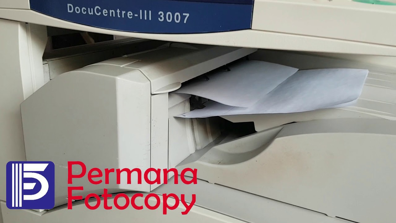 Mesin Staples Otomatis Untuk Mesin Fotocopy Fuji Xerox - YouTube